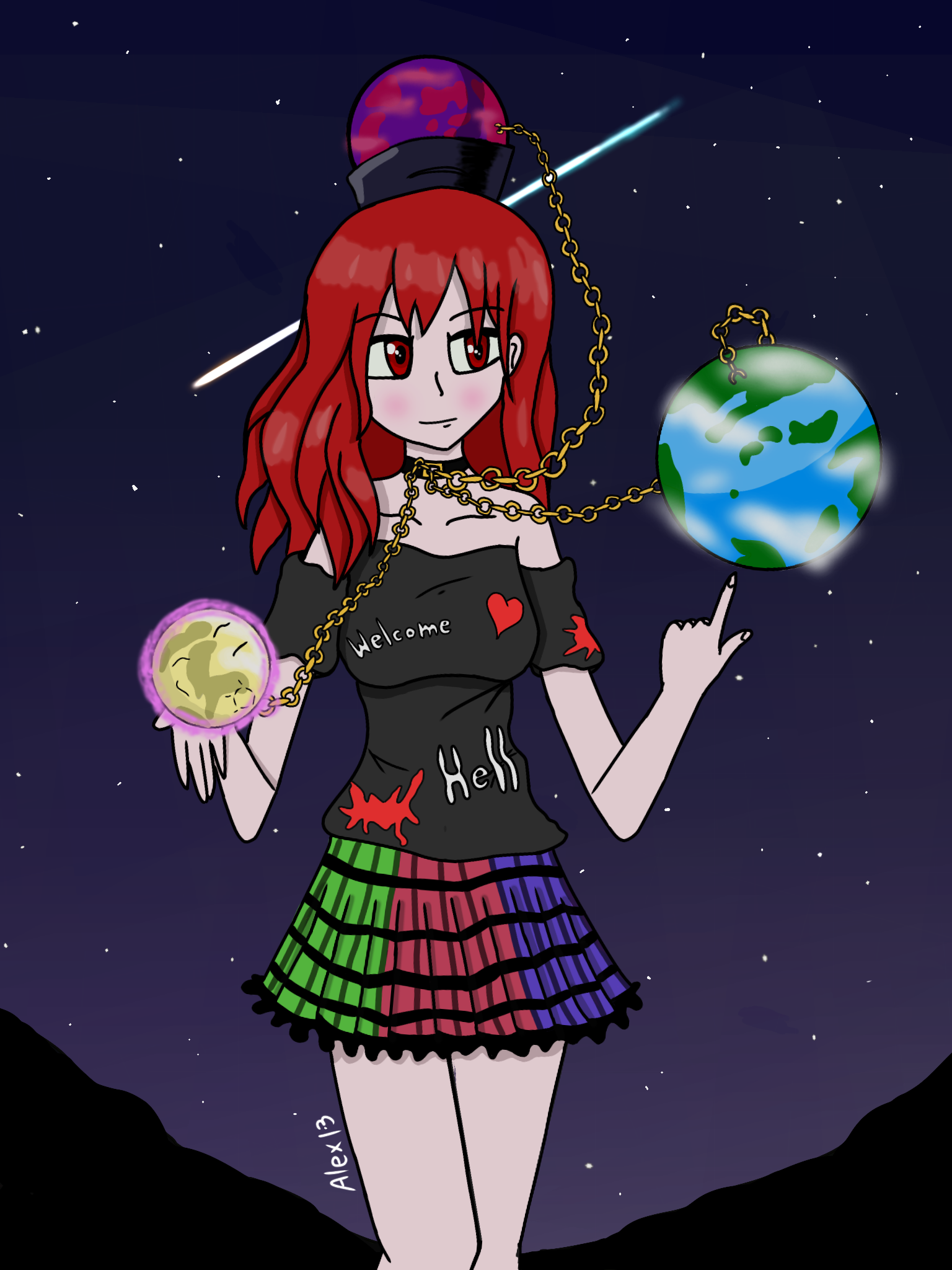 Hecatia Lapislazuli - ibisPaint