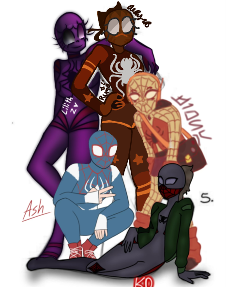 JOINED SPIDER COLLAB YUH - ibisPaint