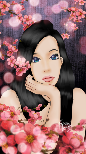 flower lady - ibisPaint