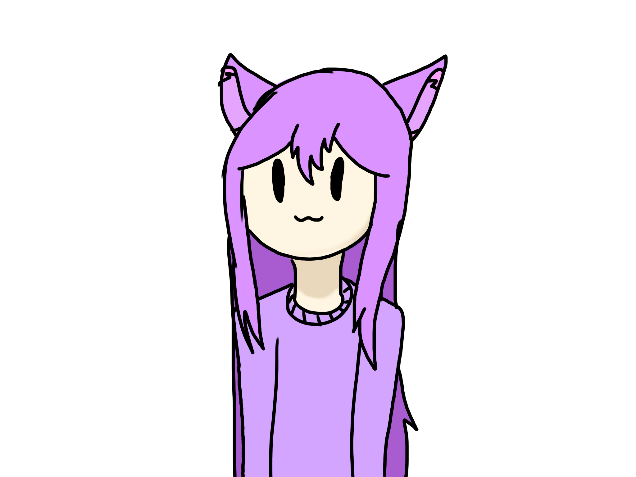 My OC with Cat Ears - ibisPaint