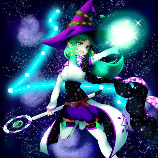 Stellar Witch Constel-Heart - ibisPaint