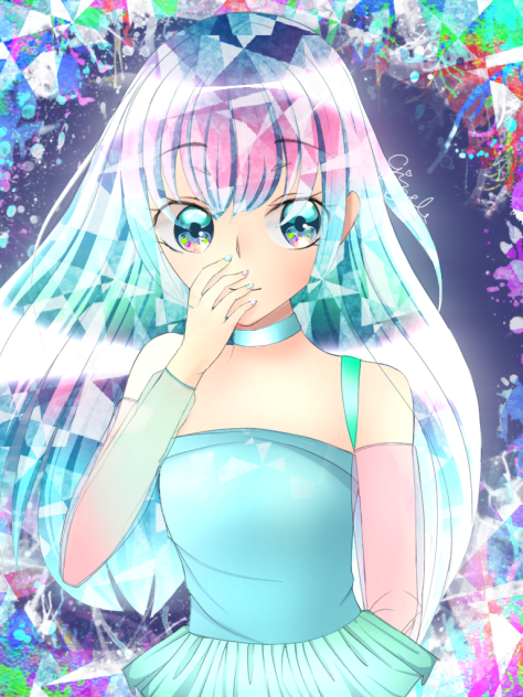 crystal rainbow💎🌈 - ibisPaint