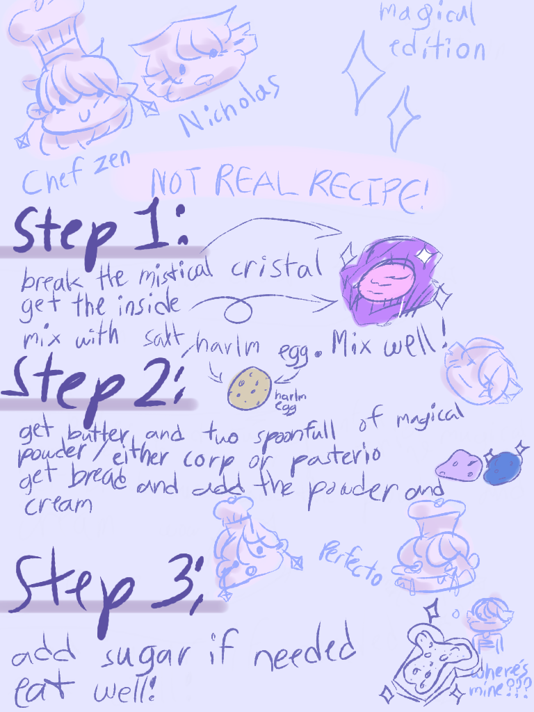 cooking w Zen - ibisPaint