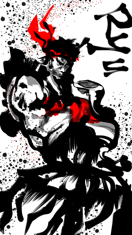 RYU 墨絵風 - ibisPaint