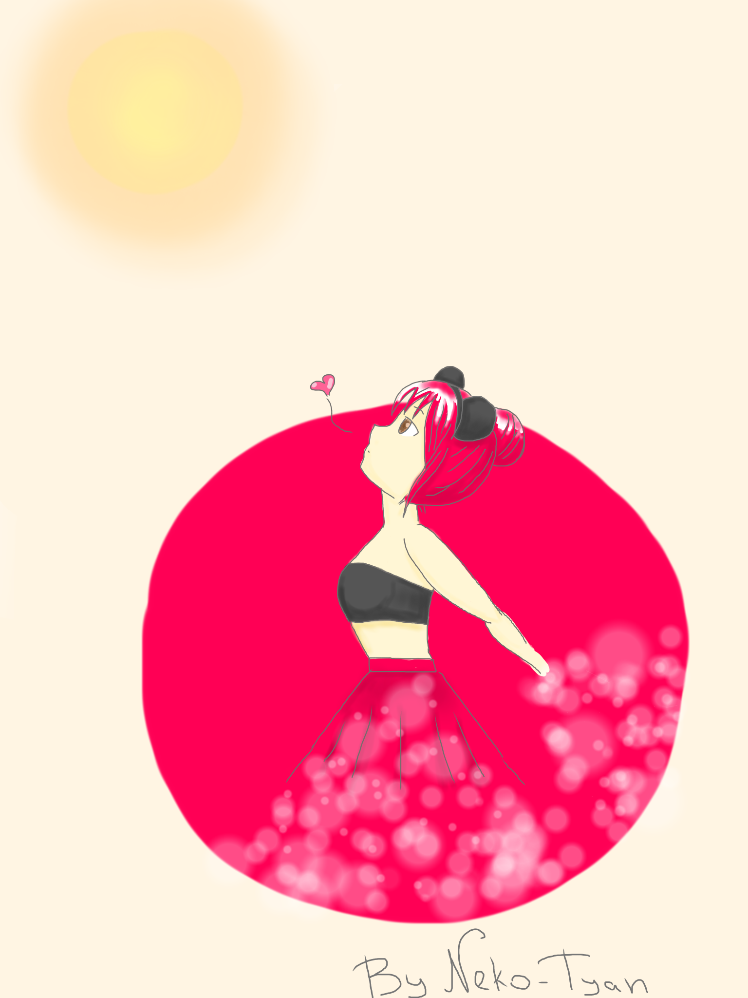 miss sun - ibisPaint