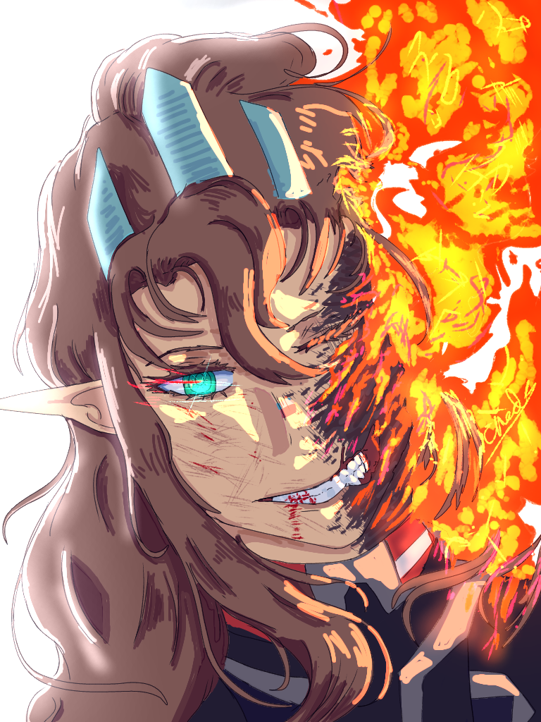 =Her Burning Pride= - ibisPaint