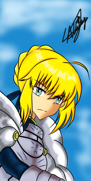 King Artoria Pendragon - ibisPaint