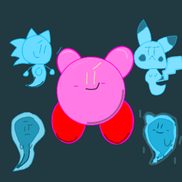 Sprit Caller Kirby - ibisPaint