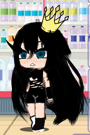 Queen in black - ibisPaint