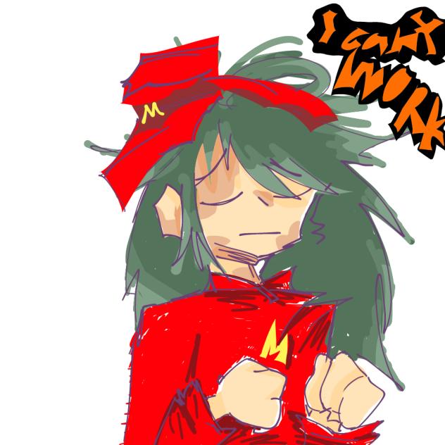 McDonalds worker - ibisPaint