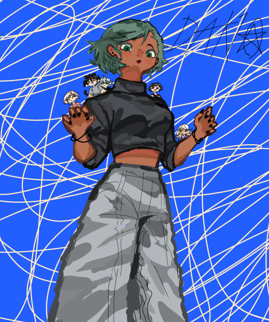 “She’s huge” - ibisPaint