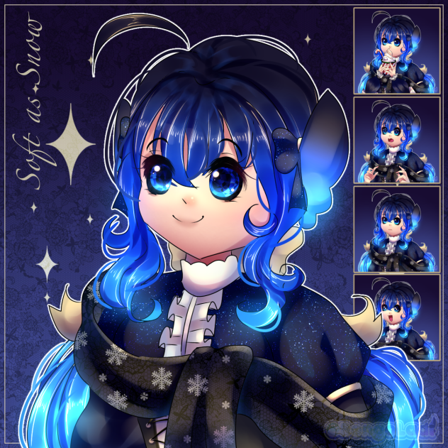 Winter PNGtuber (5 expressions) - ibisPaint