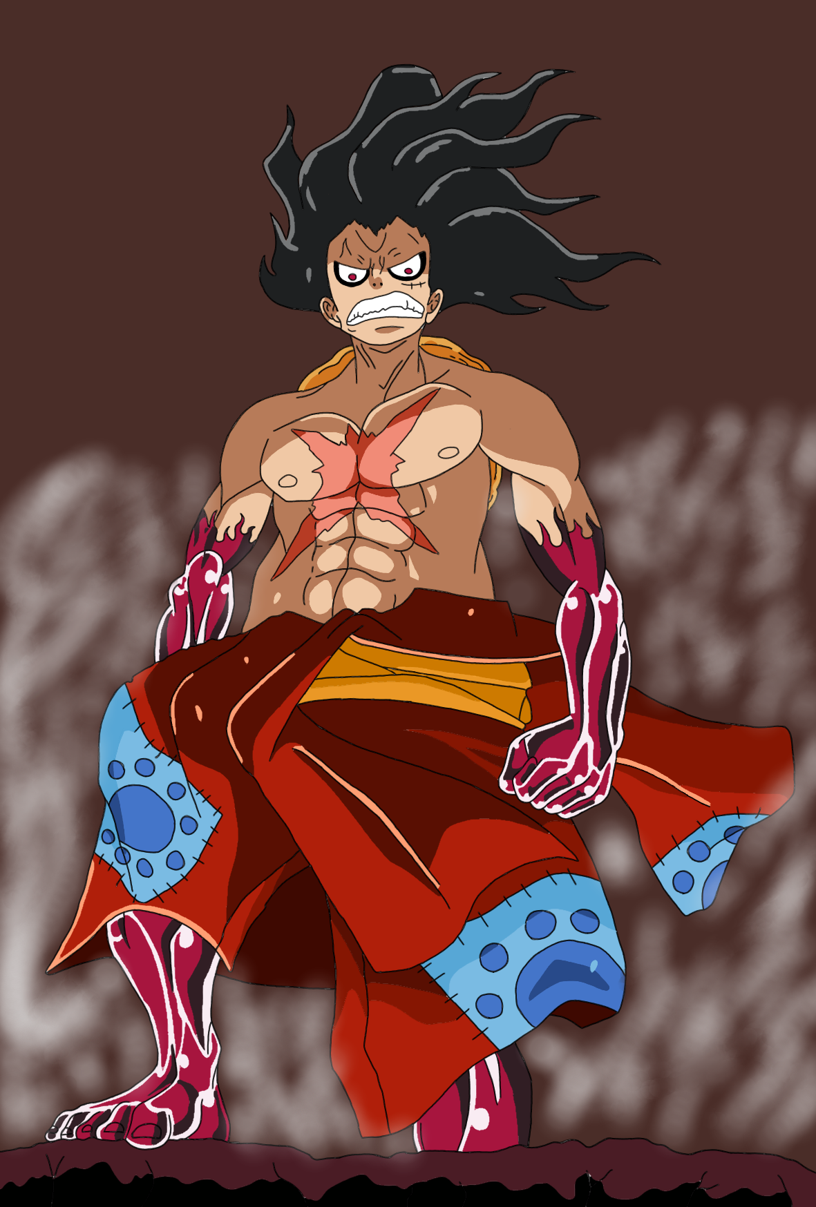 Luffy - ibisPaint