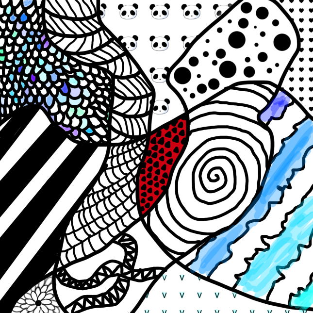 Zentangle - ibisPaint