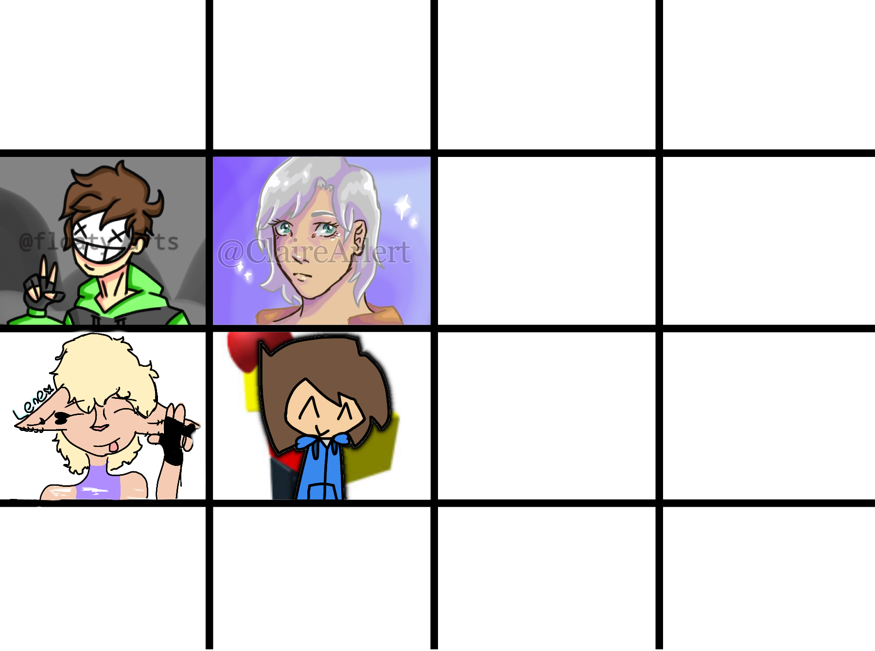 draw your character in box collab - ibisPaint