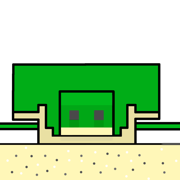 Minecraft Turtle - ibisPaint