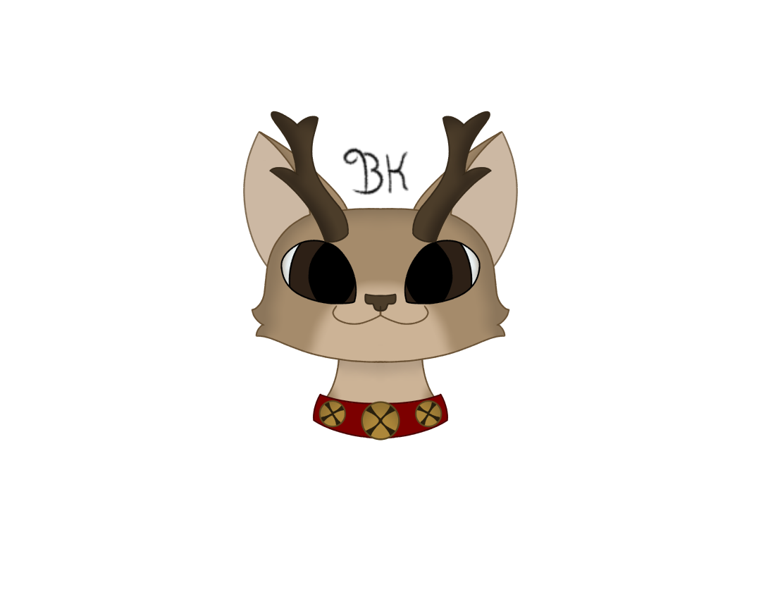 Reindeer Cat - ibisPaint
