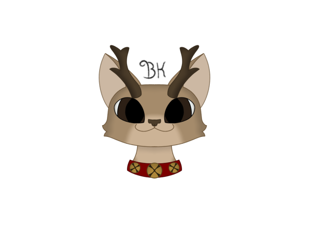 Reindeer Cat - ibisPaint