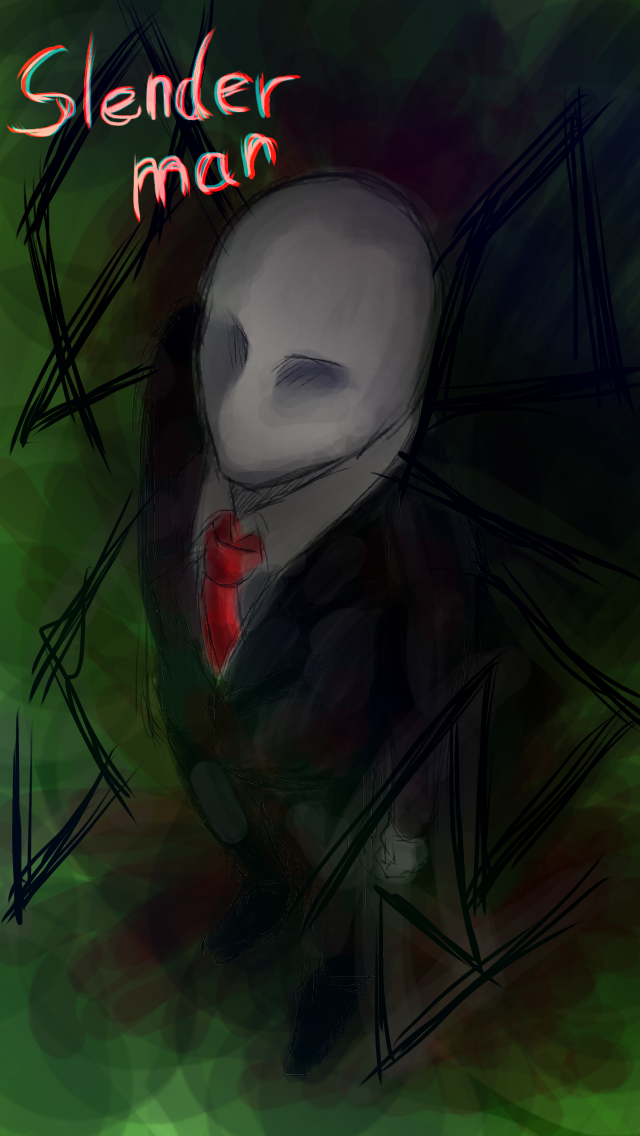 Slender man - ibisPaint