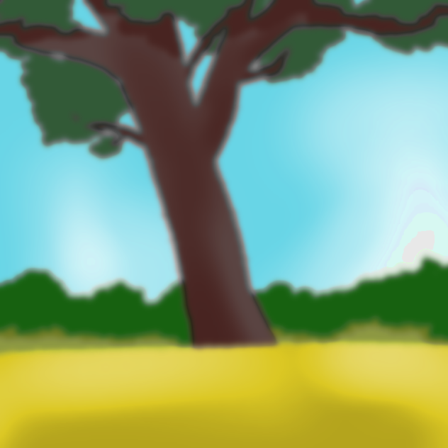 golf course tree - ibisPaint