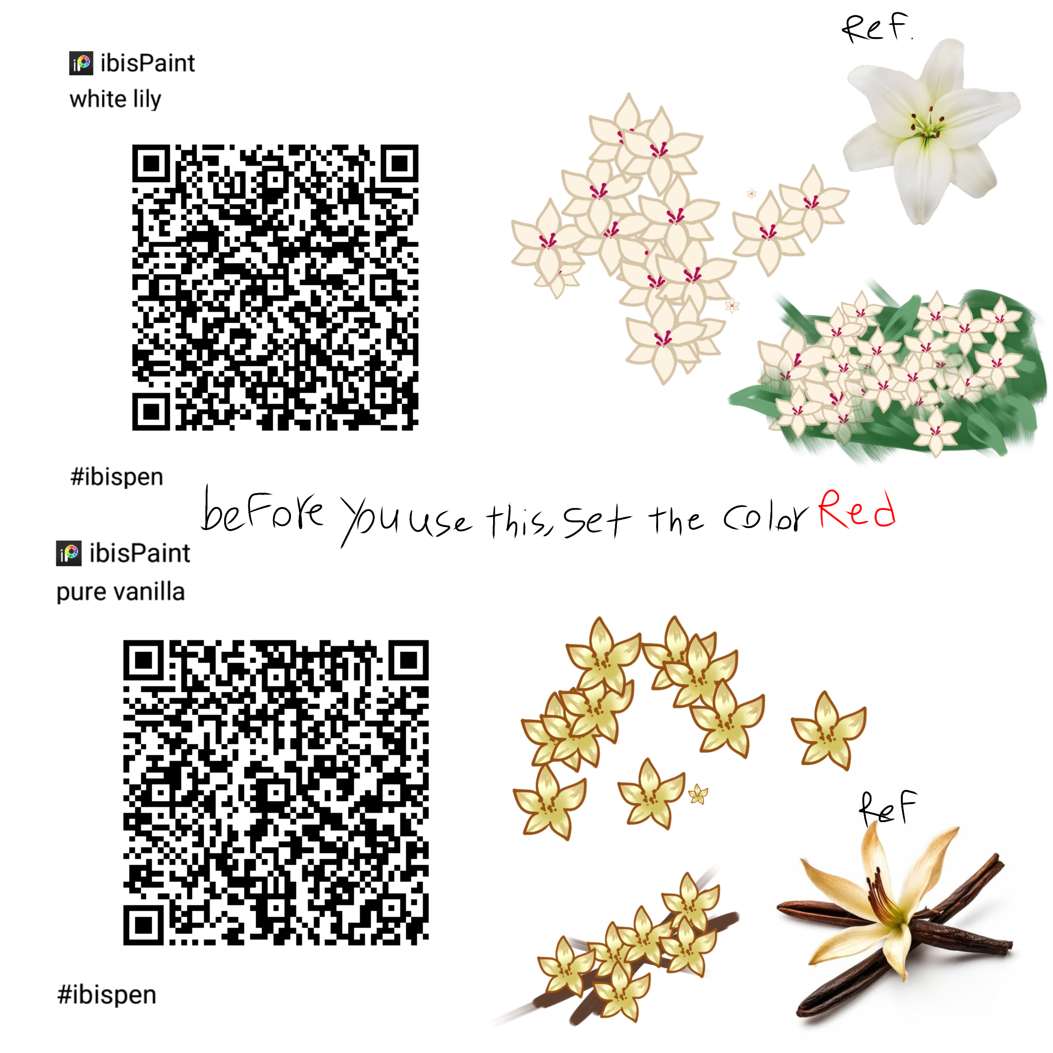 Pure lily - ibisPaint