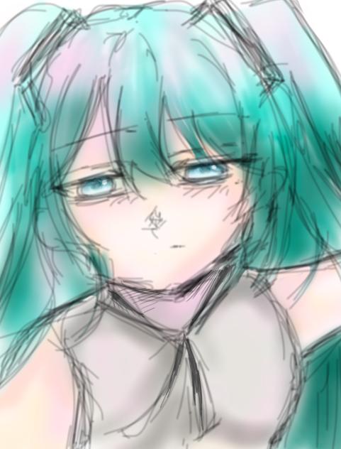 Hatsune Miku - ibisPaint