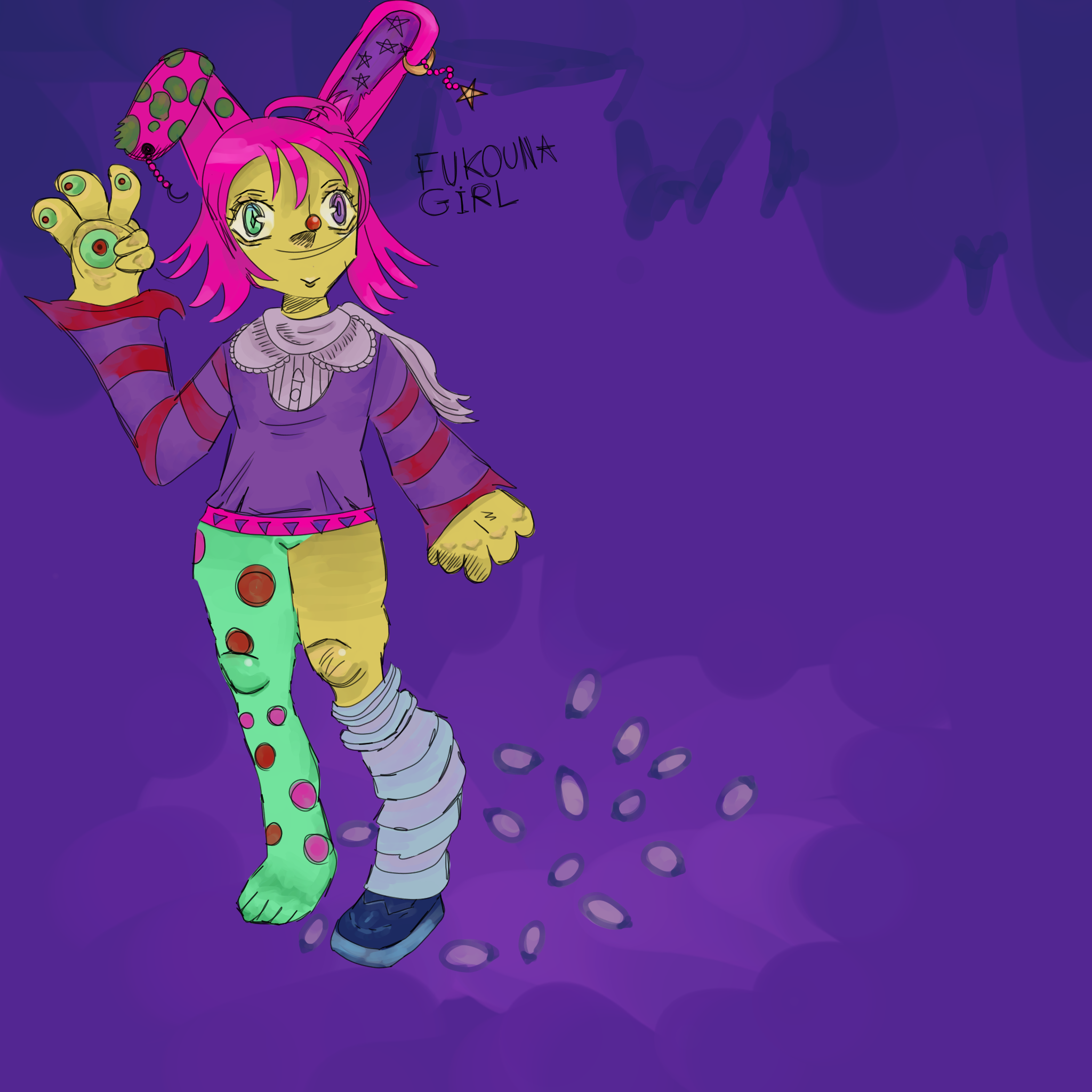 FUKOUNA GIRL - ibisPaint