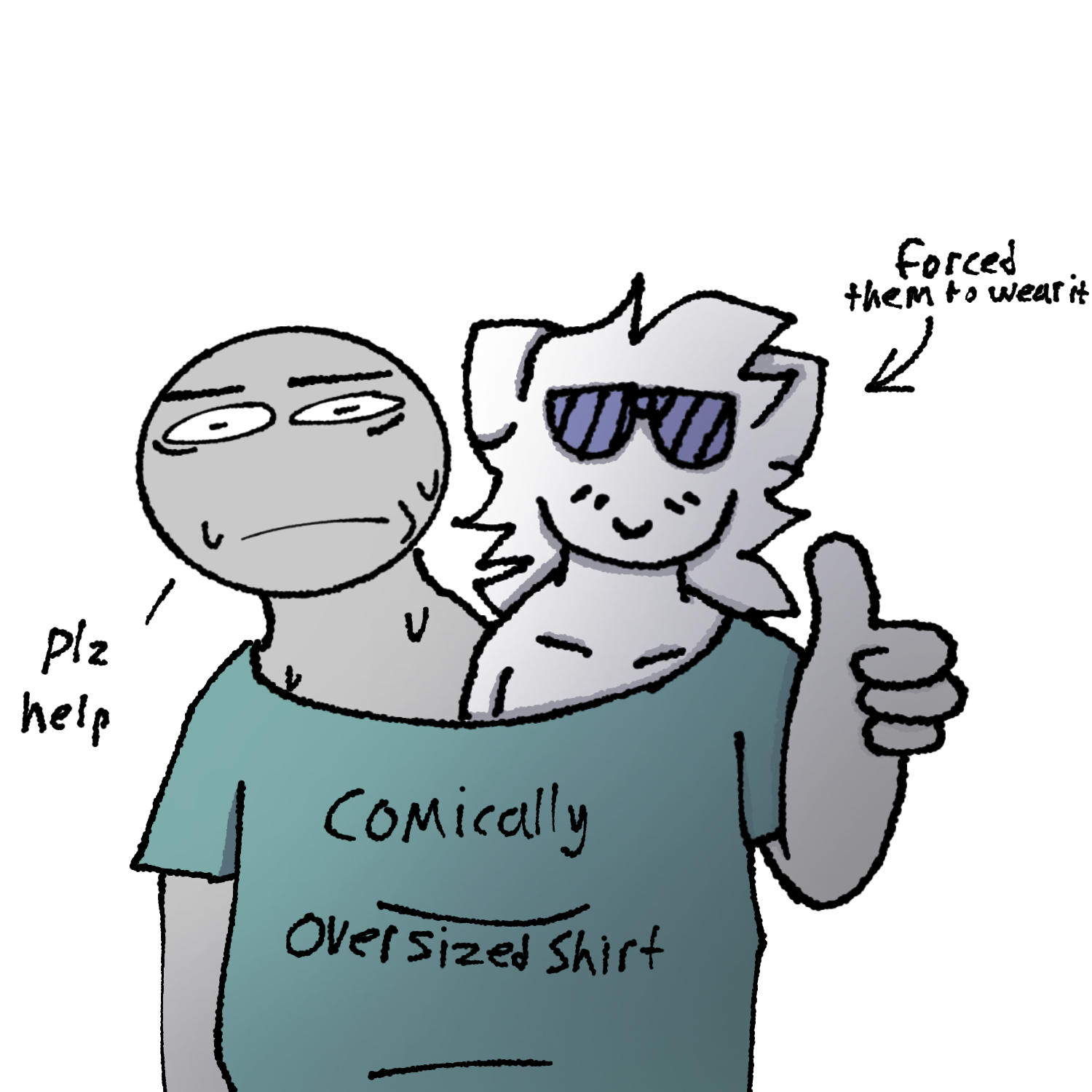 MASSIVE shirt collab for the friendling - ibisPaint