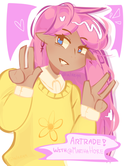 art trade with Martha Hore - ibisPaint