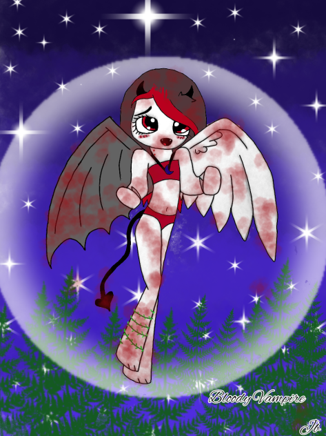 Bloody Vampire - ibisPaint