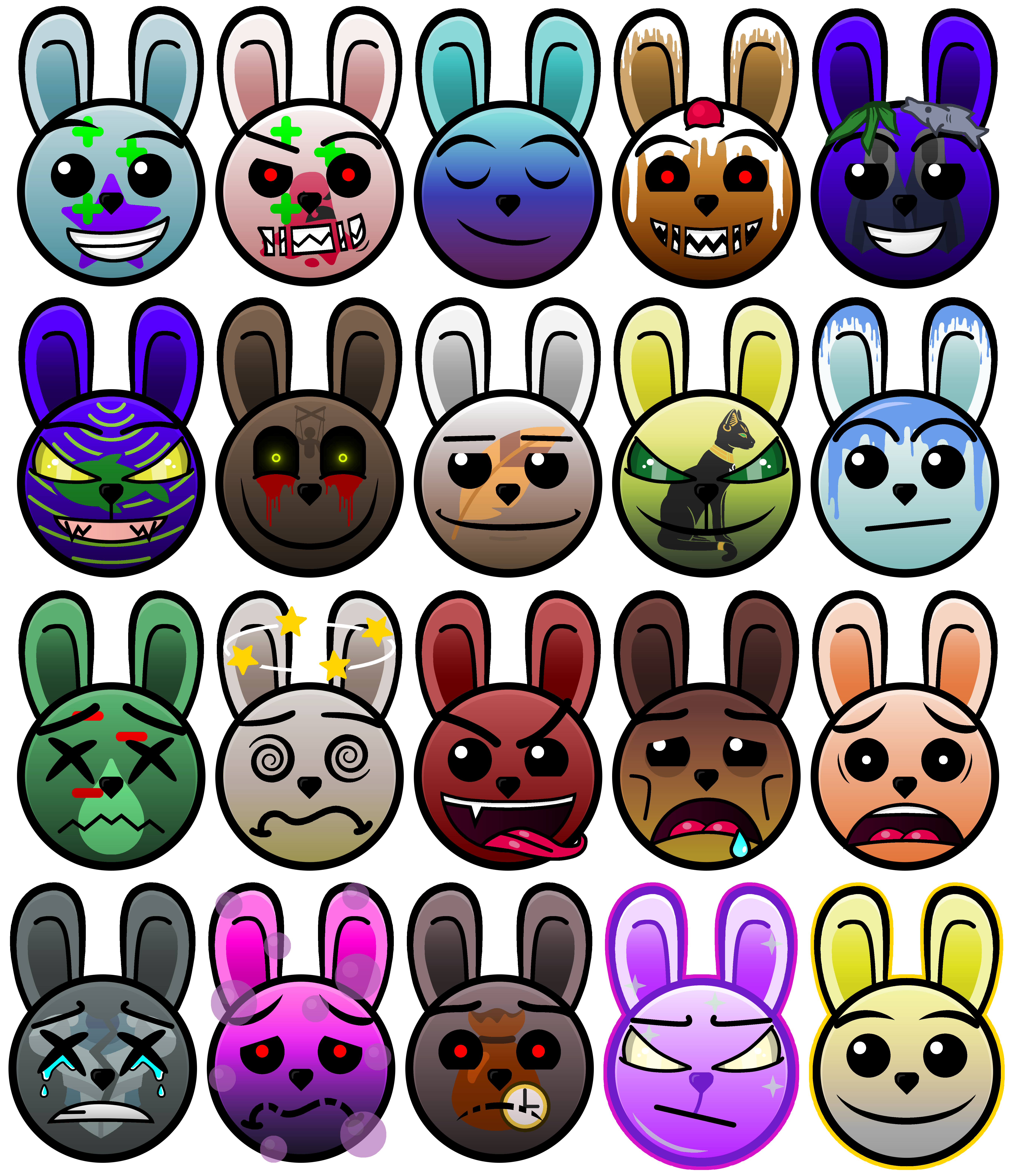 New Custom Terraria Difficulty Faces #12 - ibisPaint