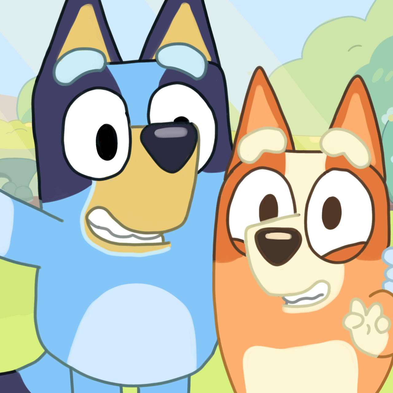 Bluey & Bingo💖🎉💅 - ibisPaint