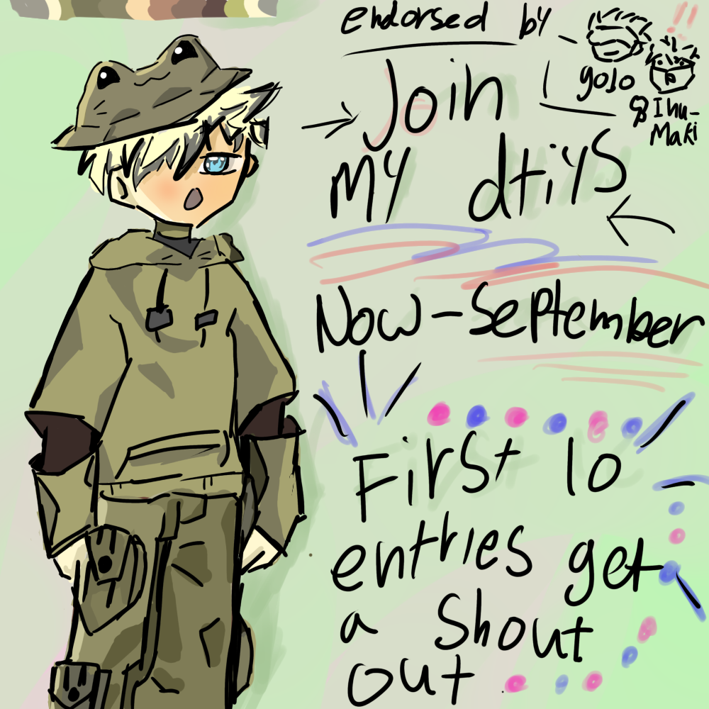Frog pfp dtiys has started - ibisPaint