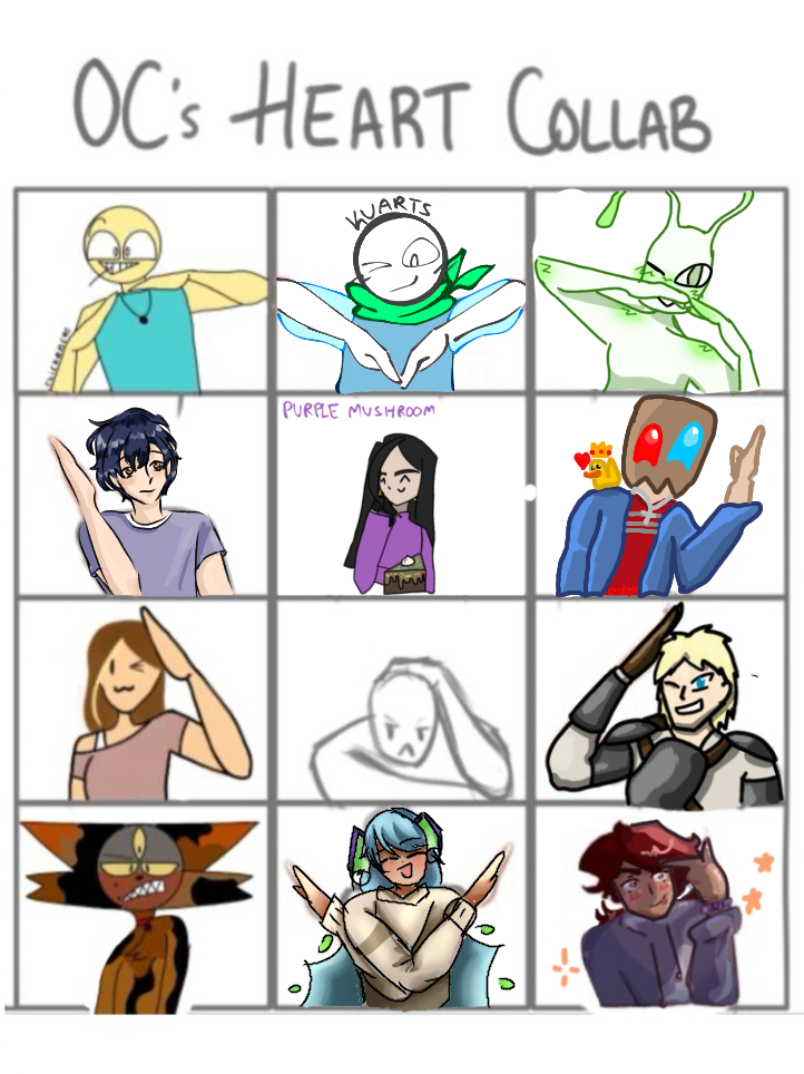 mY oC HeArT cOlLaBoRaTiOn ngfurbrh - ibisPaint