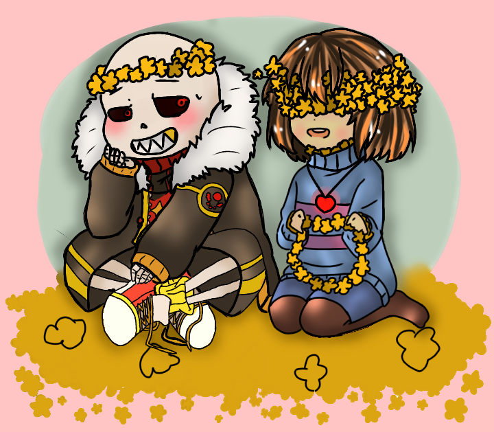 flowerfell sana & flowerfell frisk - ibisPaint