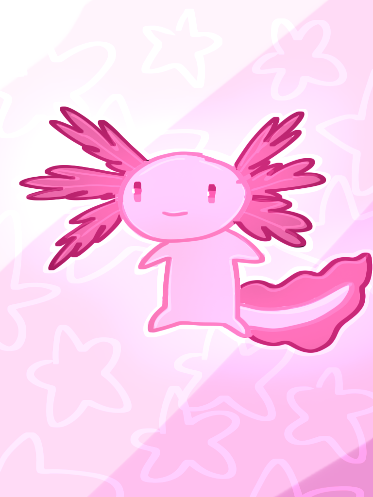 goofy ahh axolotl - ibisPaint