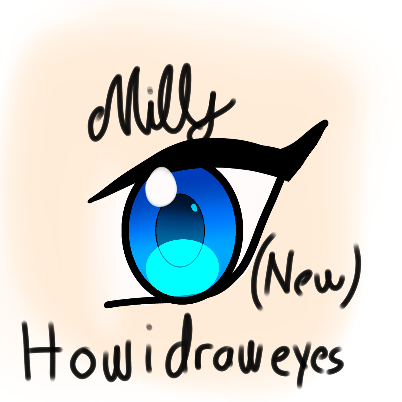 How i draw eyes (New) - ibisPaint