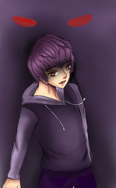 Evil Purple Boy - ibisPaint