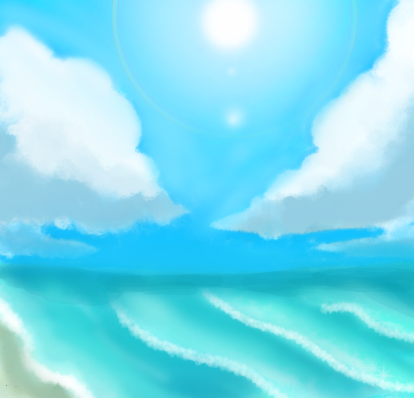 Sea - ibisPaint