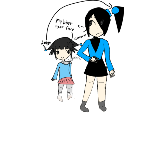 full body of my ocs - ibisPaint