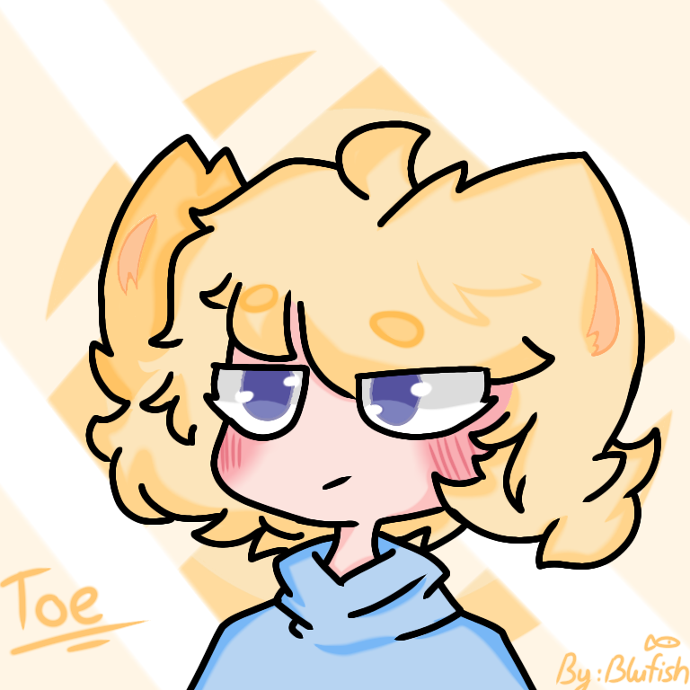 Gitf for Toe 💙 - ibisPaint