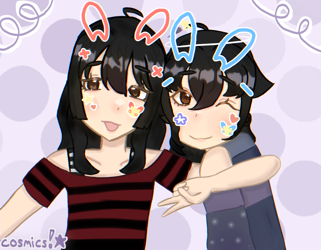 my two sides - ibisPaint