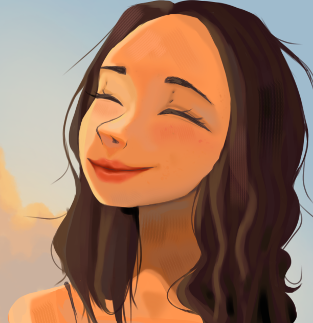 girl smile - ibisPaint