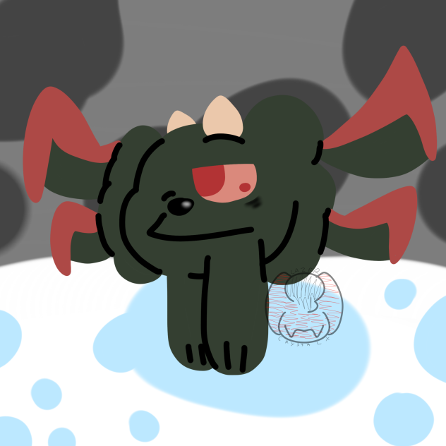 Grumpyre from my singing monsters - ibisPaint