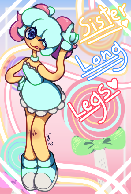 💕🍭Sister Long Legs🍭💕 - ibisPaint