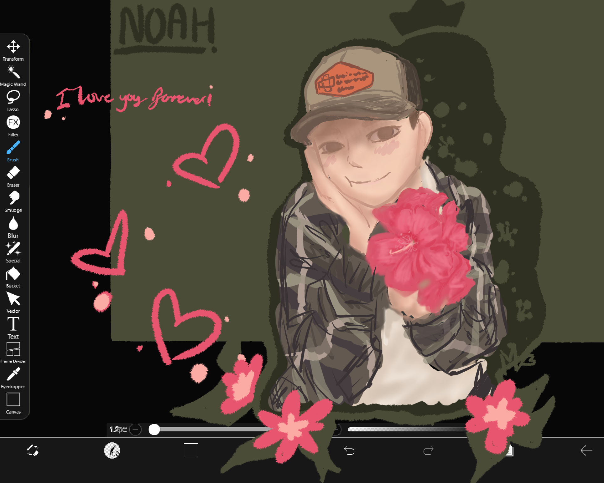 My boyfriend duh lmao - ibisPaint
