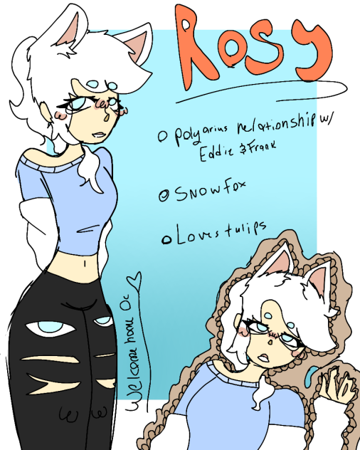 Rosy! Welcome Home oc - ibisPaint