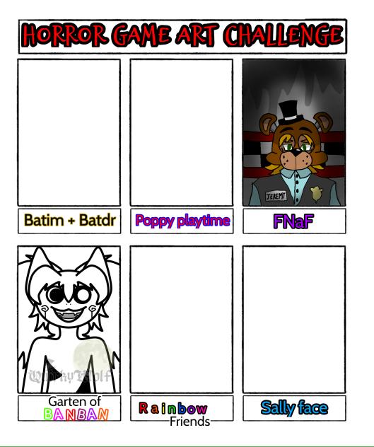 Horror game drawing collab! - ibisPaint