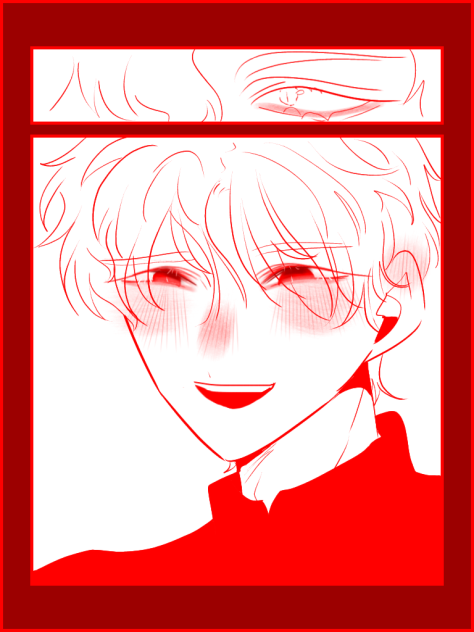 Vincent Smiling(A bit creepy lol) - ibisPaint