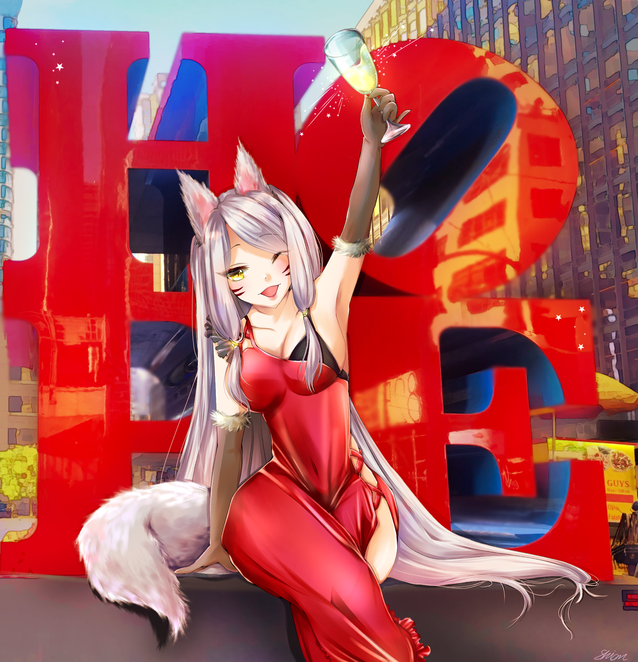 cheers!!🥂 - ibisPaint